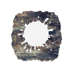 Paint Splash Stencil, Bleaching Splash Stencil, Bleach Stencil, Paint ...