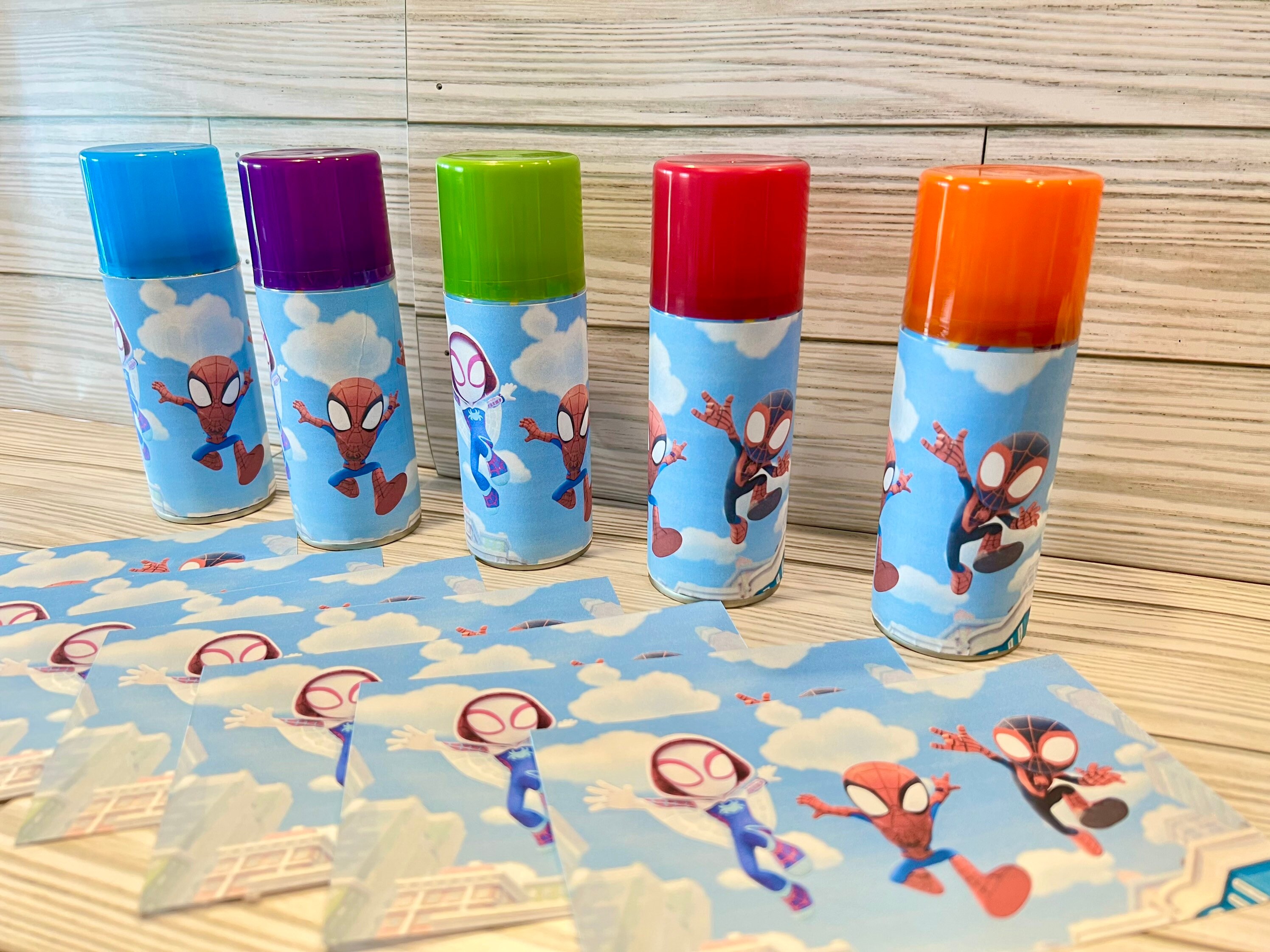 Spidey and His Amazing Friends Label Water Bottle Label | Etsy