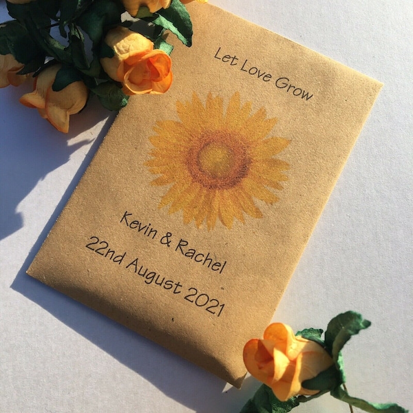 Seed Wedding Favors - Etsy UK