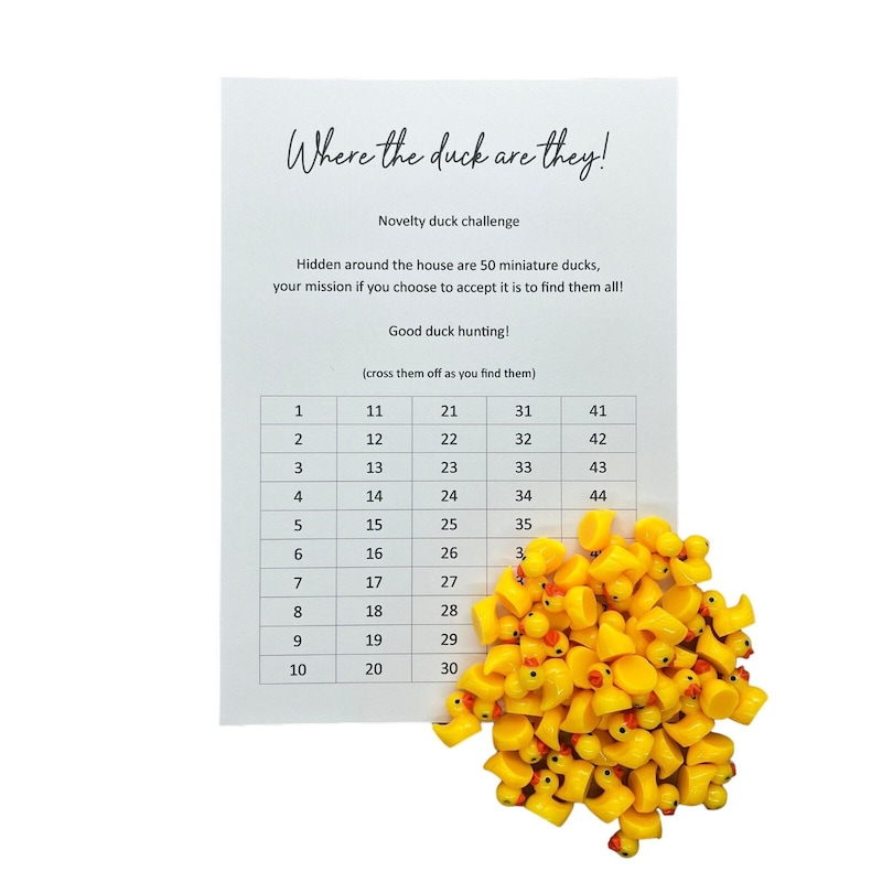 Duck Challenges - Etsy UK