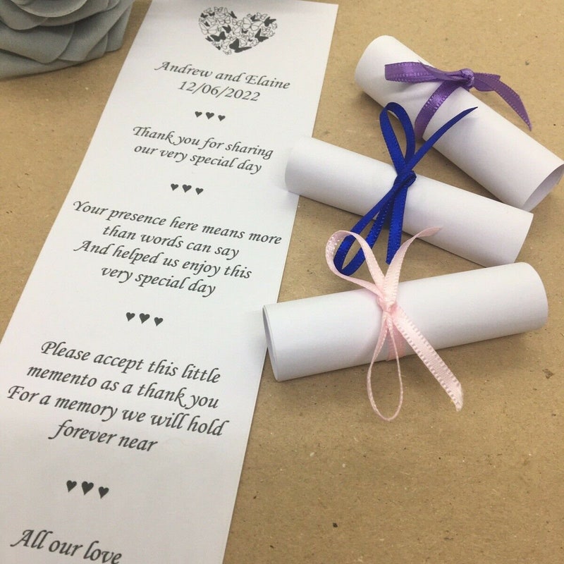 Wedding Scroll - Etsy