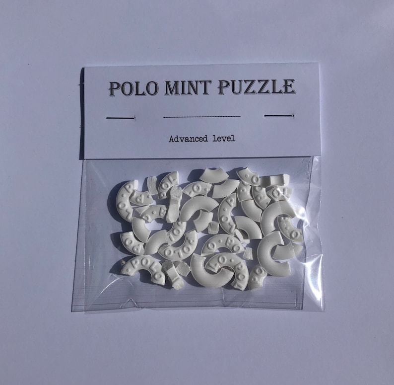 Novelty Gift Secret Santa Stocking Filler Joke Polo Mint Puzzle for Him ...