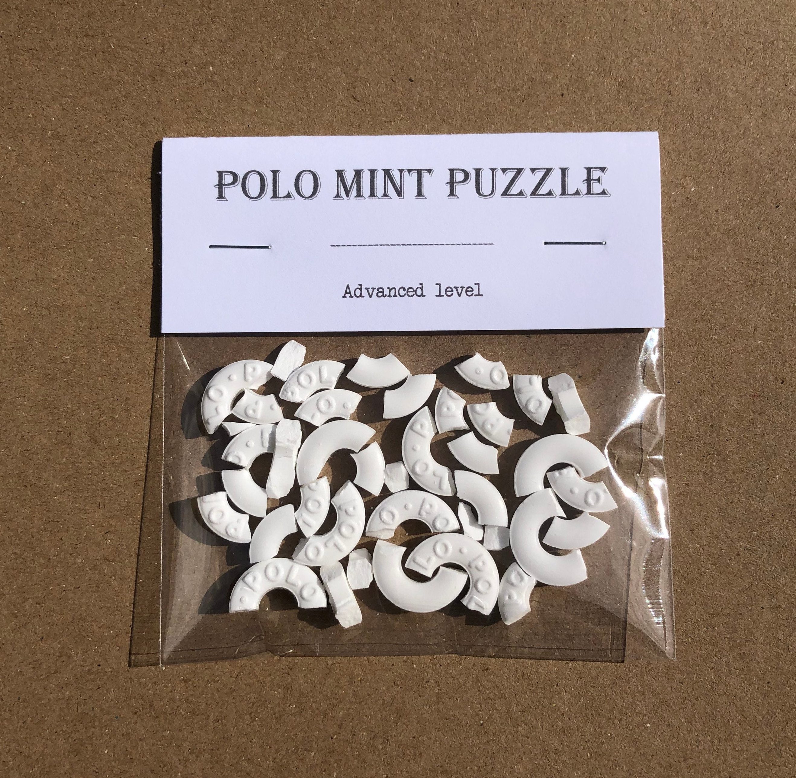 Novelty Gift Secret Santa Stocking Filler Joke Polo Mint Puzzle for Him ...