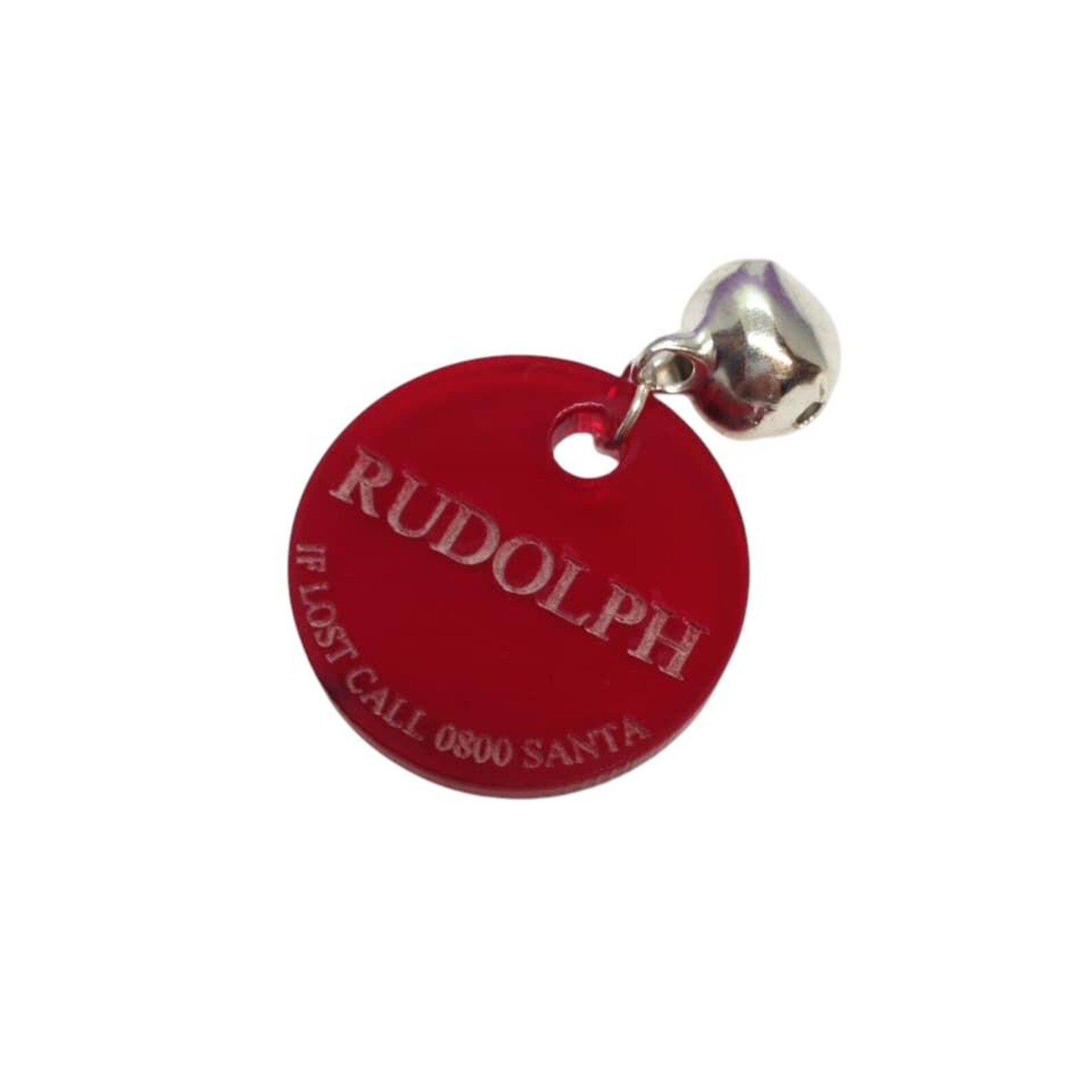 Rudolph's Lost Name Tag Christmas Magic Eve Gift Kids Fun Novelty ...