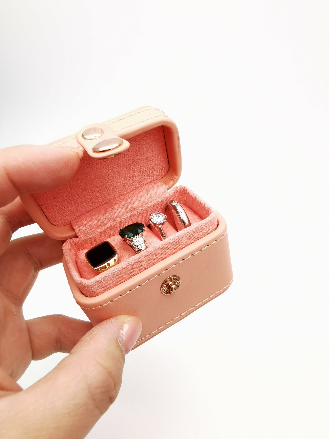 Ring Jewelry Box Antique Multiple Ring Holder Box Rings - Etsy