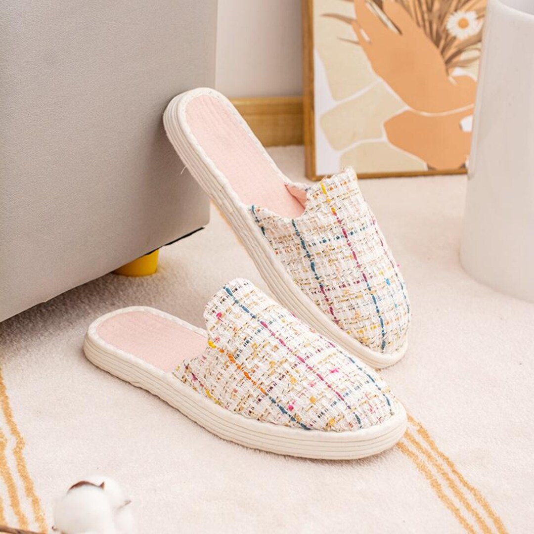 Handmade Multi-layer Sole Cloth House Slippers – Chinese Traditional ...