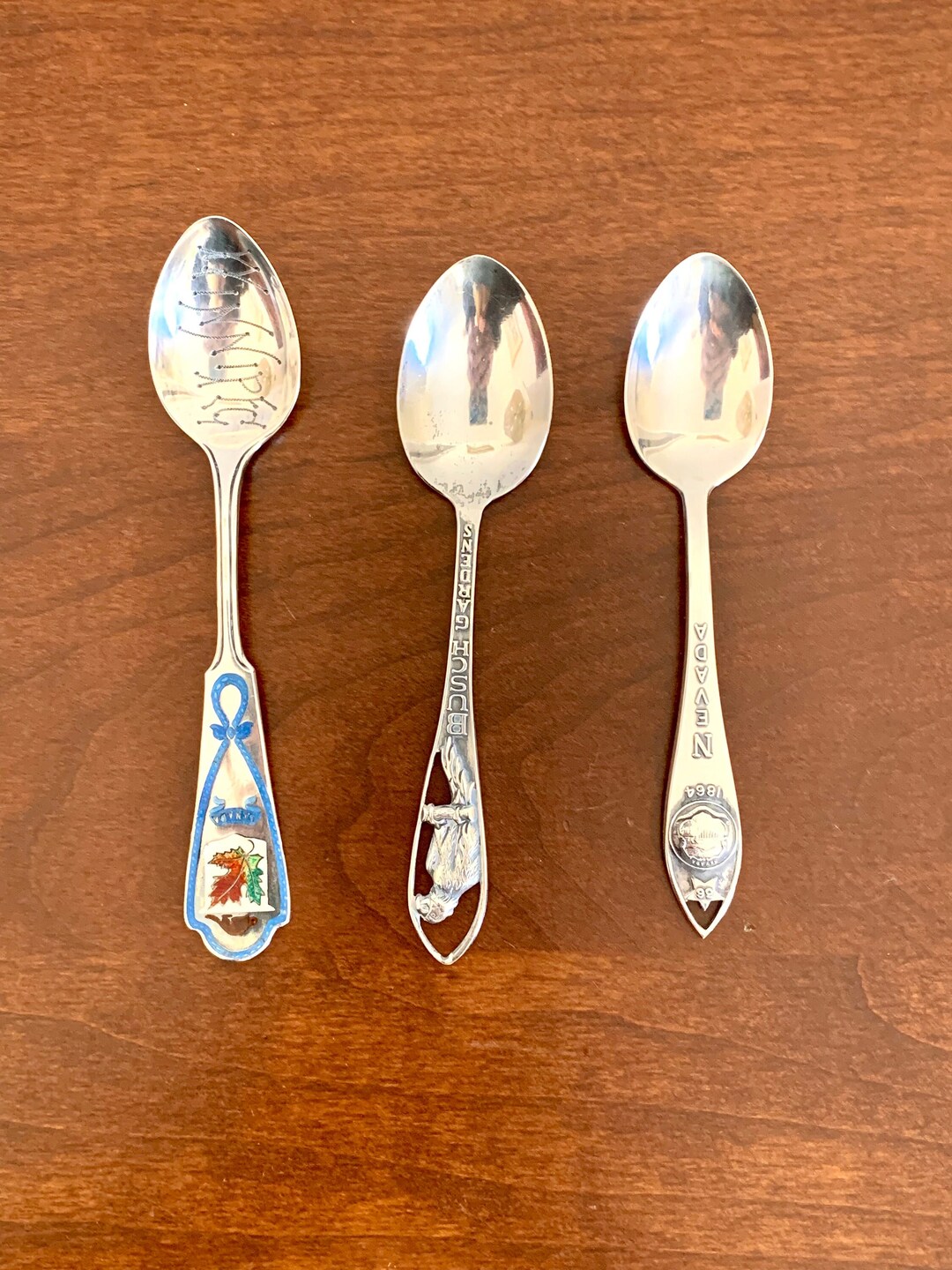 Commemorative Sterling Silver Demitasse Spoons SOLD INDIVIDUALLY - Etsy
