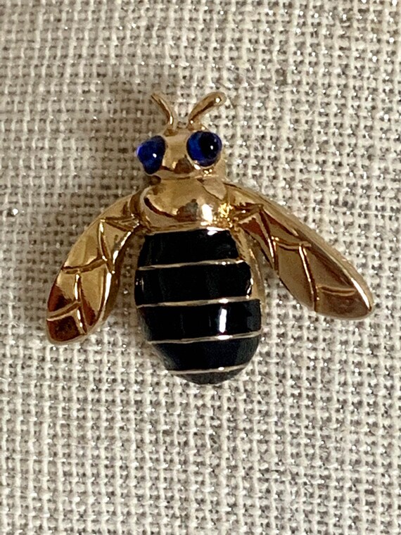 Vintage Carolee Bumblebee Pin - Etsy