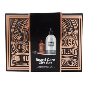 Beard Gift Set Box (beard Shampoo + Beard Oil) - Etsy