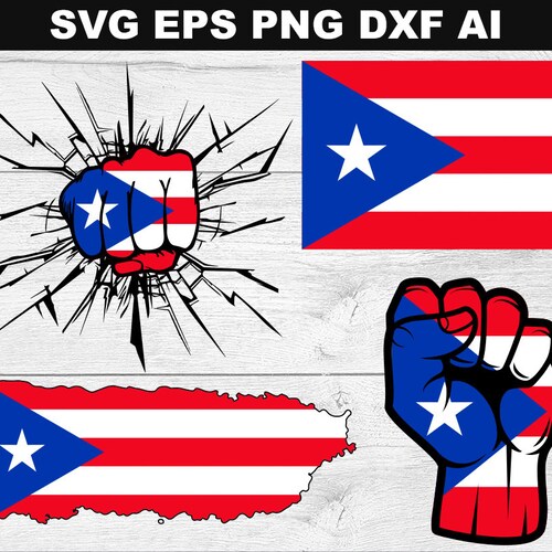 Visual Arts Craft Supplies & Tools Puerto Rico Rican Power Fist Punch ...
