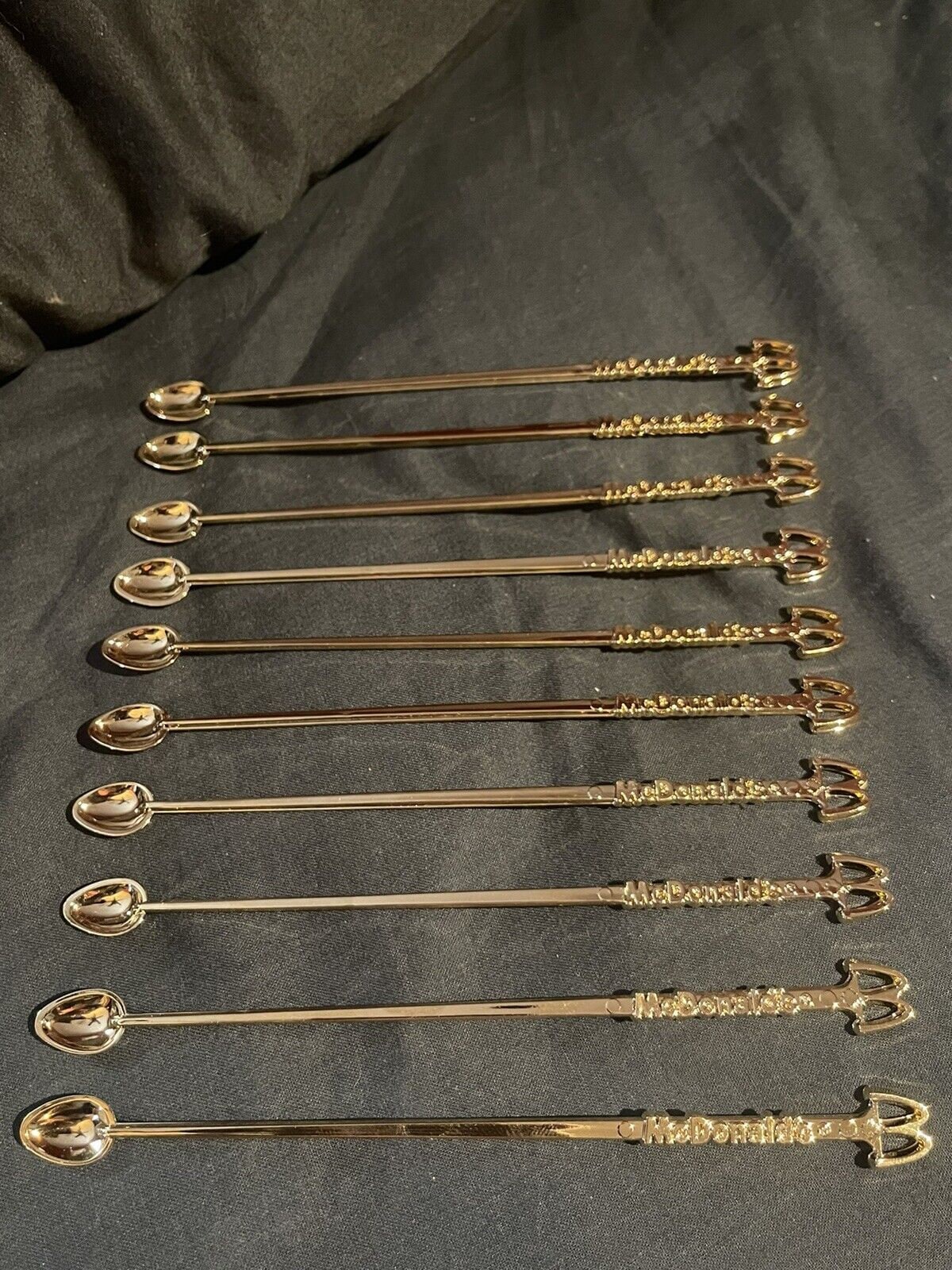 Vintage Mcdonalds Coffee Mcspoon in 24 KARAT GOLD, Banned Spoon - Etsy