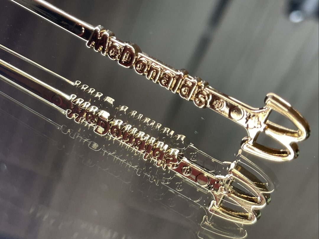 Vintage Mcdonalds Coffee Mcspoon in 24 KARAT GOLD, Banned Spoon - Etsy