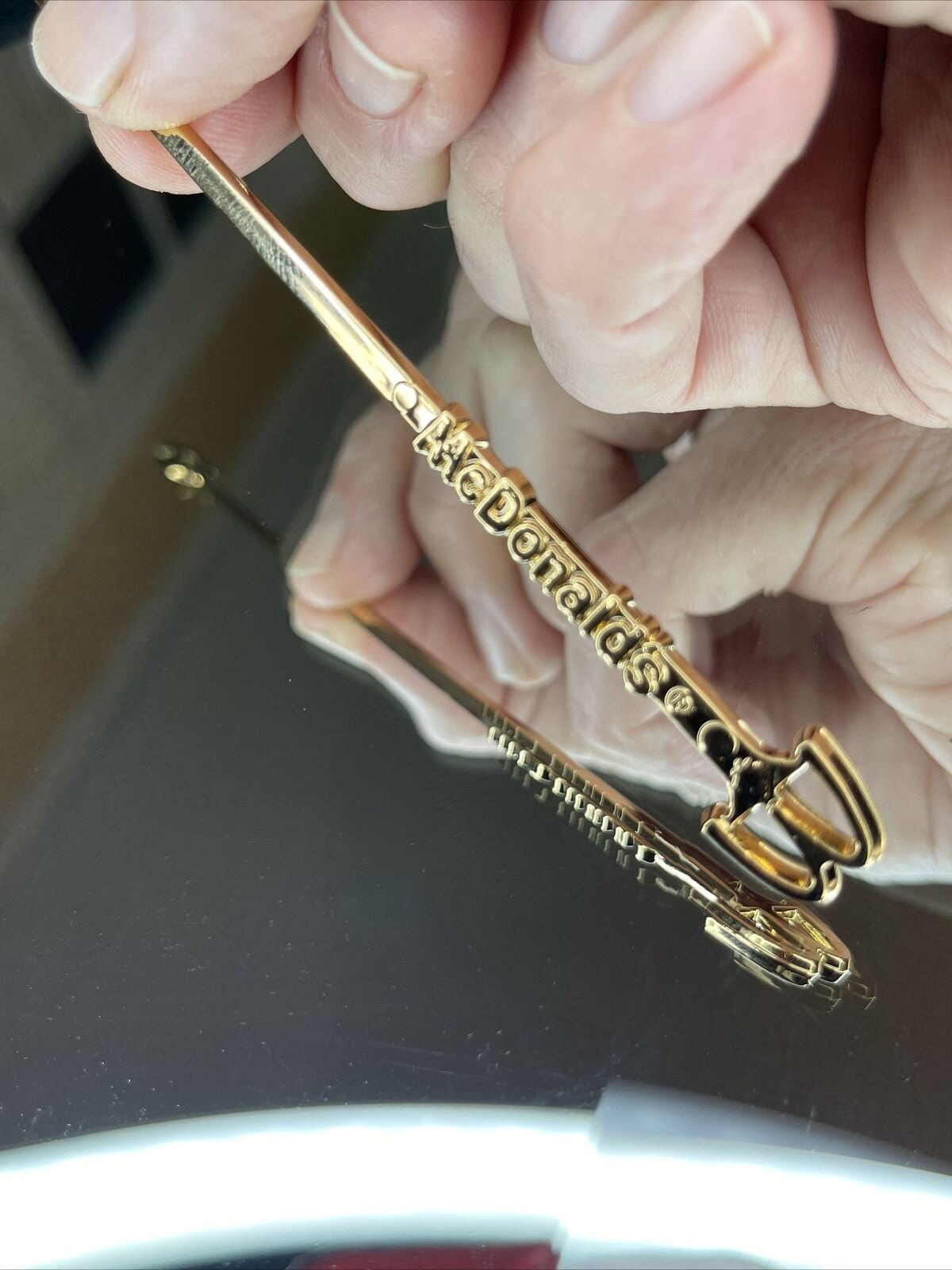 Vintage Mcdonalds Coffee Mcspoon in 24 KARAT GOLD, Banned Spoon - Etsy