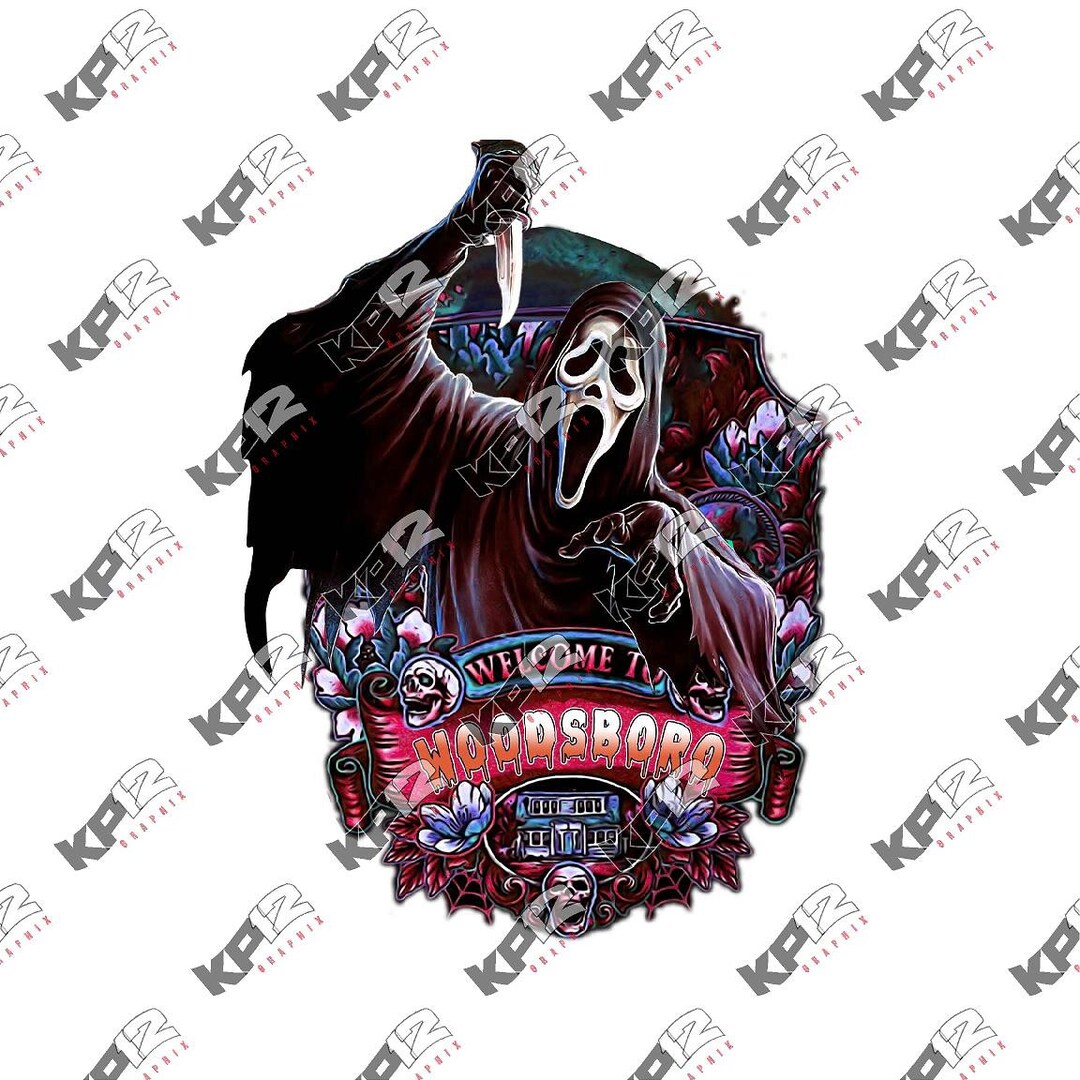 Ghost Face Ghostface Digital Download Sublimation Cricut Scary Movie ...