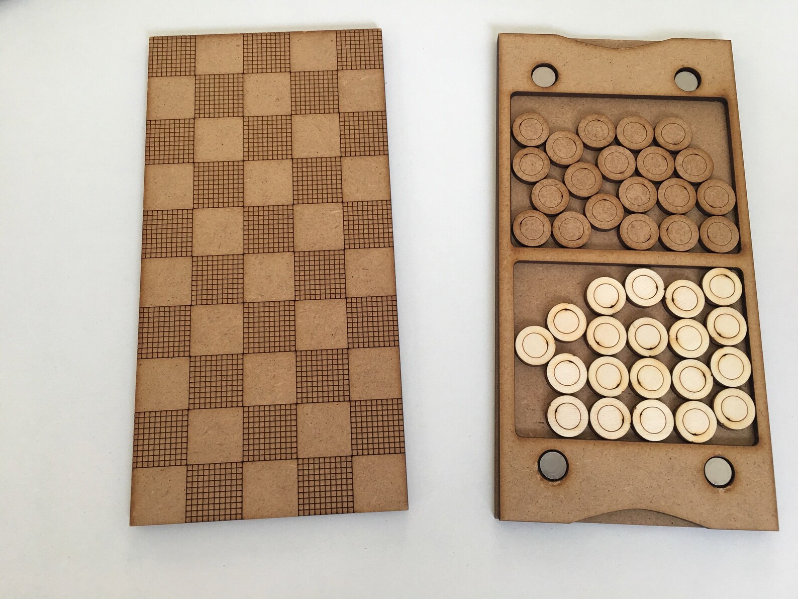 Travel Checkers Game / Travle Checkers - Etsy UK