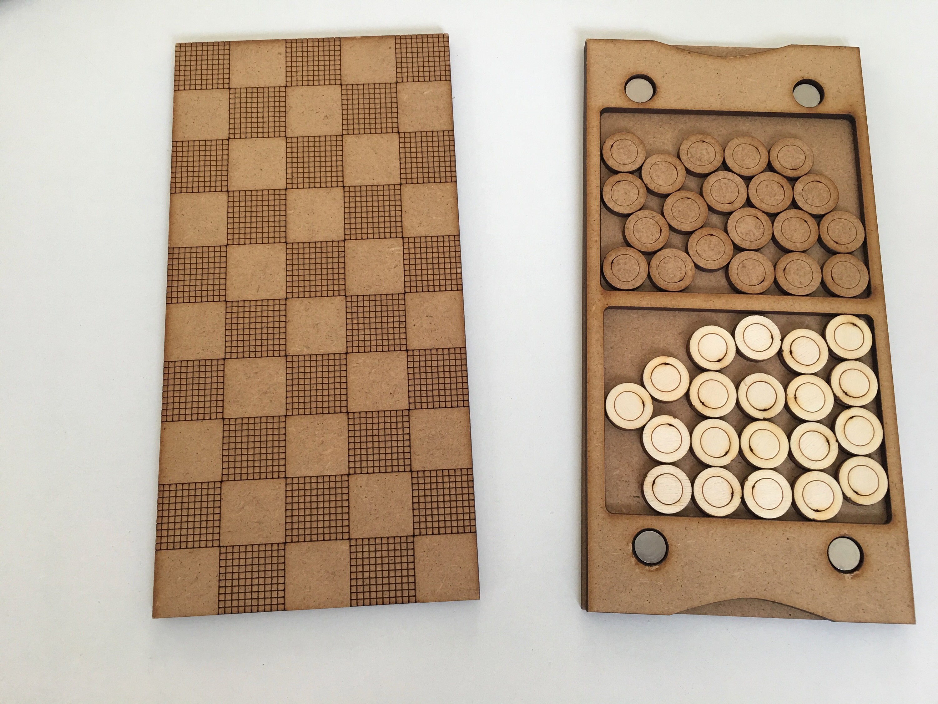 Travel Checkers Game / Travle Checkers - Etsy UK