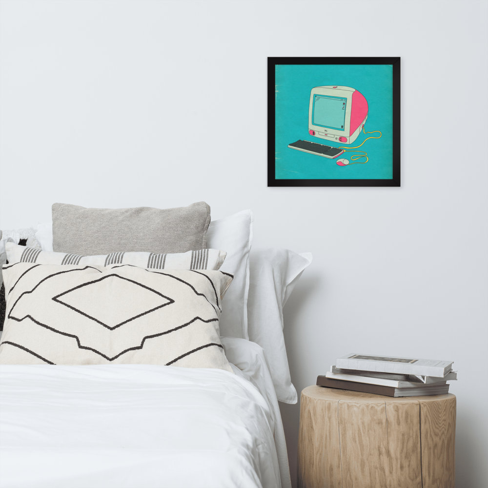 Retro Apple Imac Computer Wall Art, Digital Download Print - Etsy UK