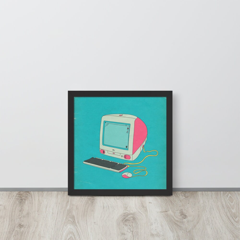 Retro Apple Imac Computer Wall Art, Digital Download Print - Etsy UK