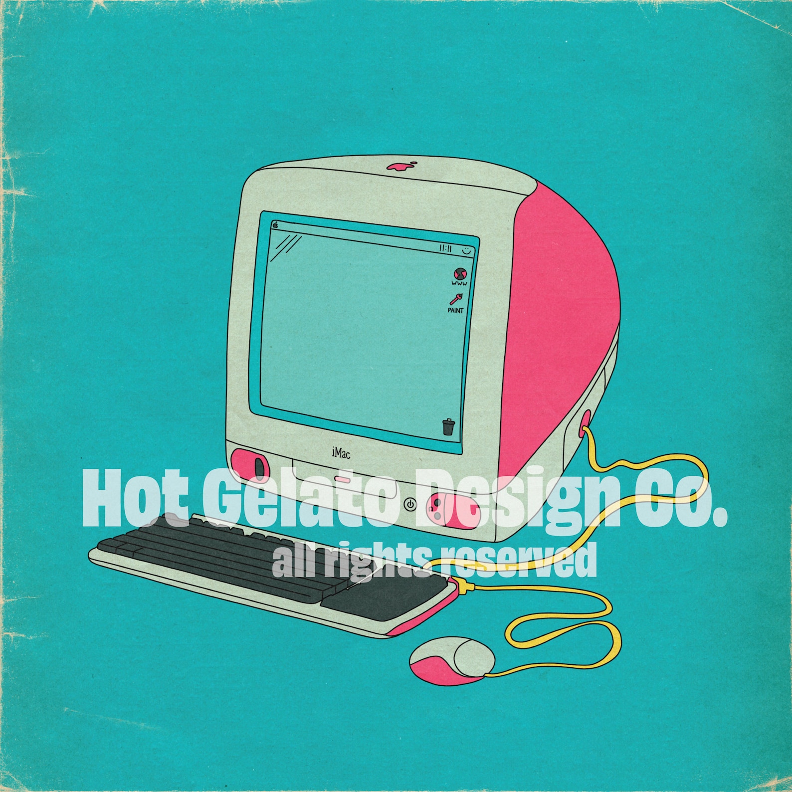 Retro Apple Imac Computer Wall Art, Digital Download Print - Etsy UK