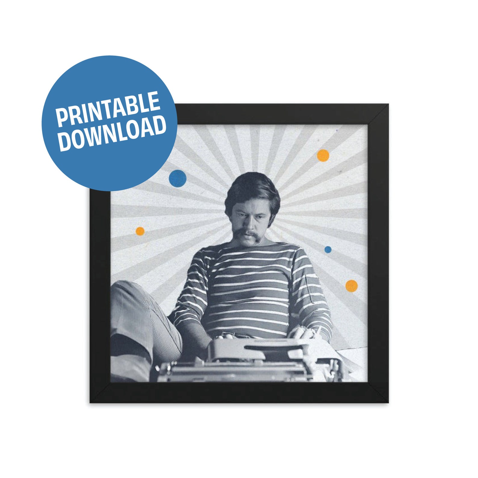 Tom Robbins Art Printable Digital Download - Etsy UK