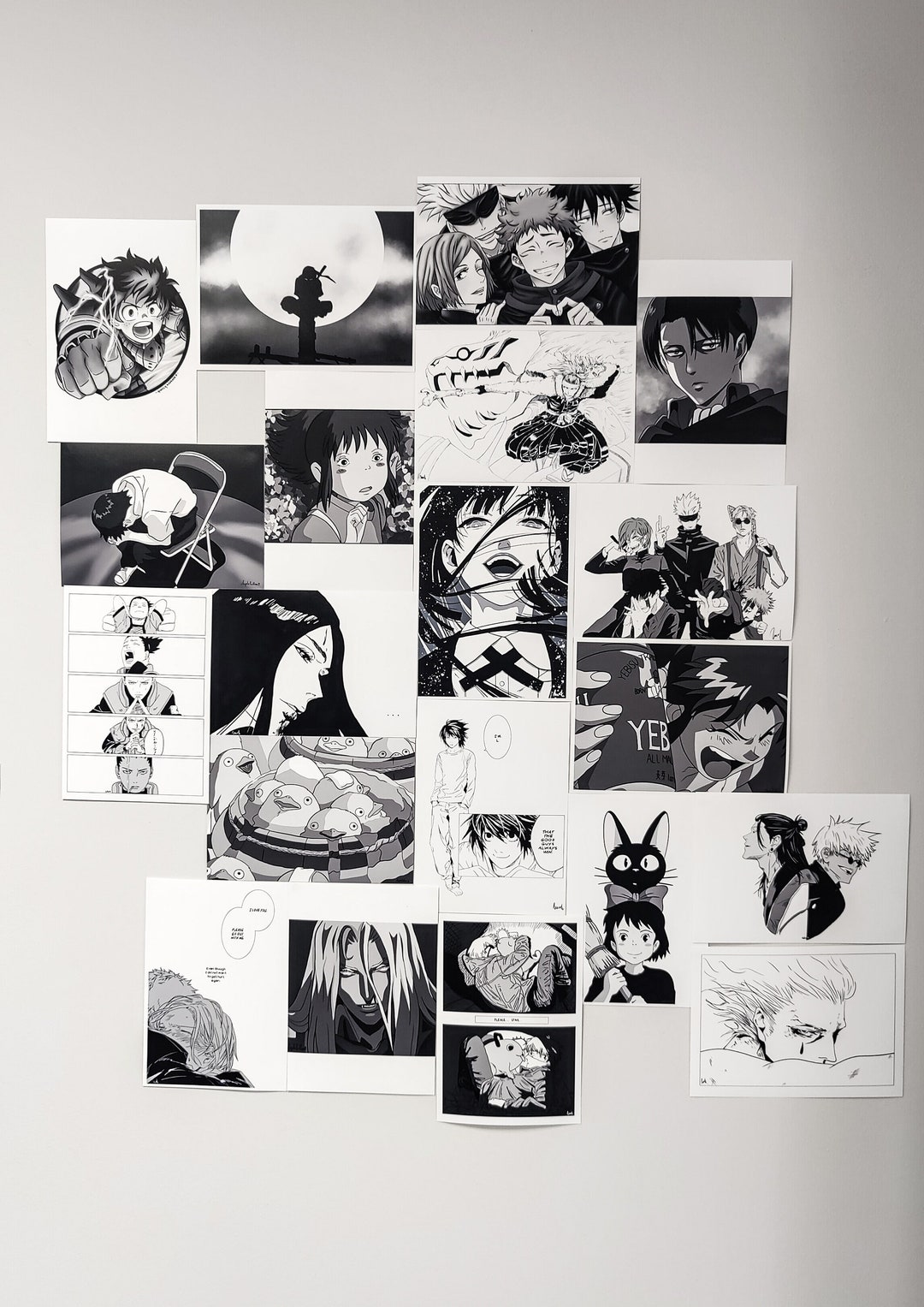 Manga Wall X REDROSE & MORTS GALLERY Part.2 Manga Anime - Etsy