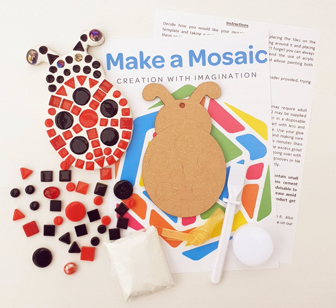 Make a Mosaic Ladybird Craft Kit Spring Crafts Bug Crafts Any Colour ...