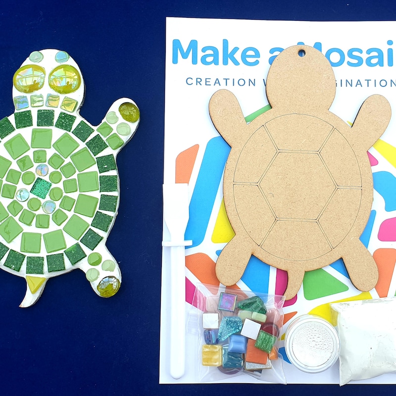 Sea Turtle Mosaic - Etsy