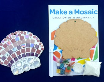 Make a Mosaic Craft Kit Under the Sea Mermaid | Etsy