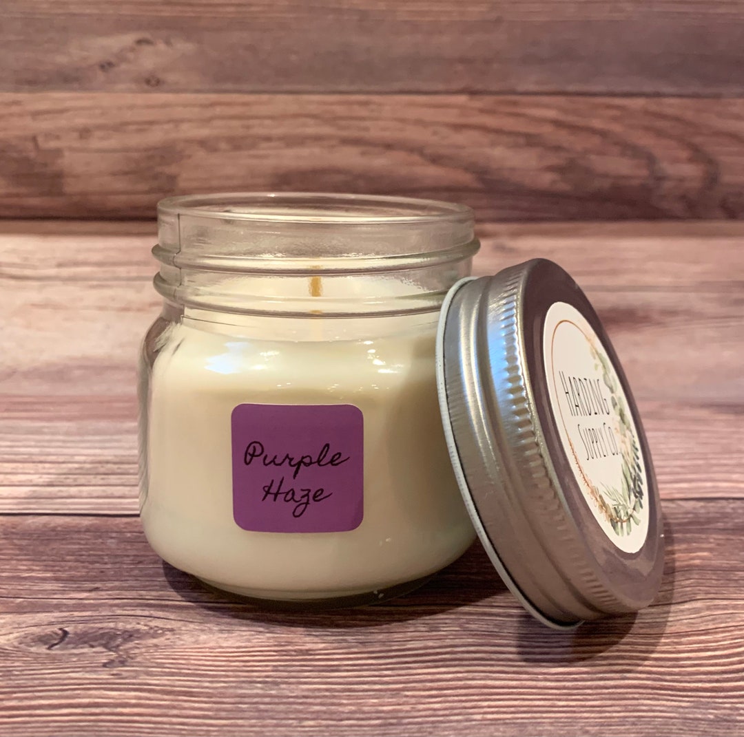 Terpene Candle, Purple Haze Terpene Candle, Soy Candle, Terpenes, Soy ...