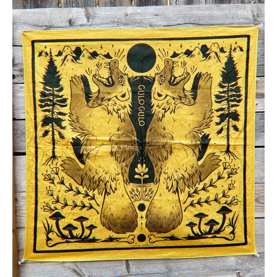 Wolverine Bandana - Etsy