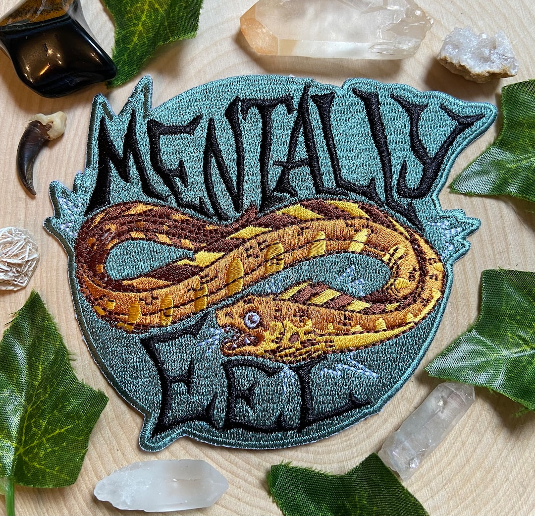 Mentally Eel Patch - Etsy