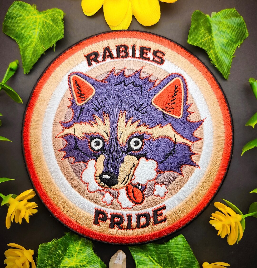 Rabies Pride Patch - Etsy