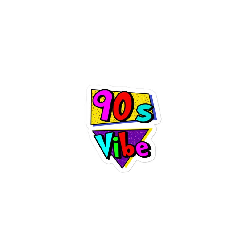 90's Vibe Stickers, 90's Baby Sticker, 1990 Stickers, 90's Style ...