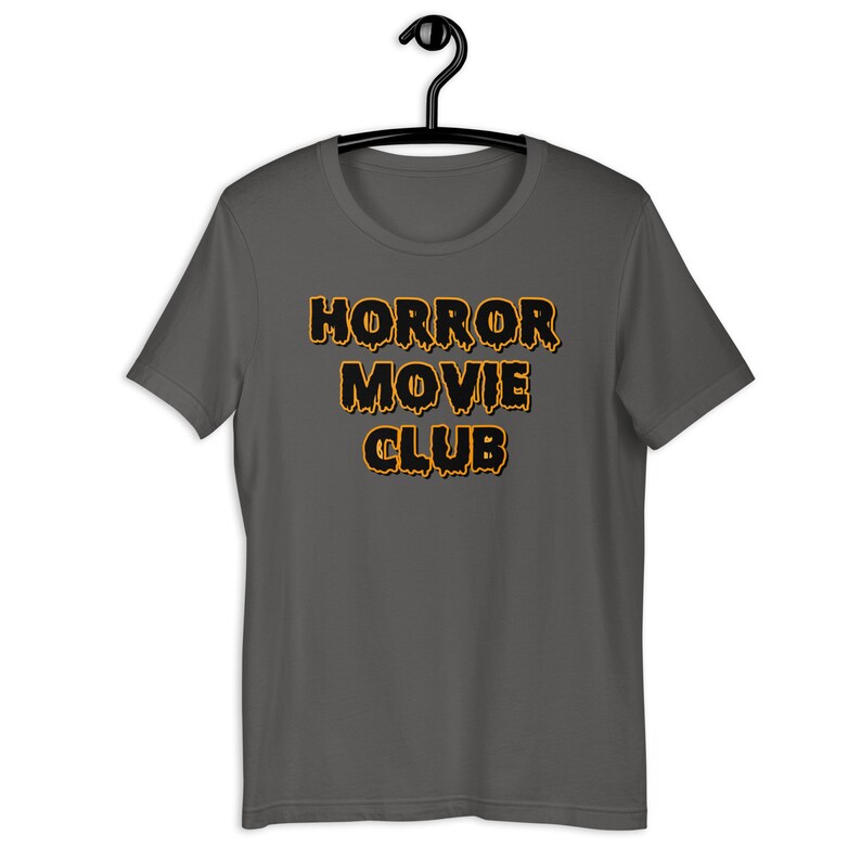 Horror Movie Club T-shirt - Spooky Movies Vintage Horror Film Shirt ...