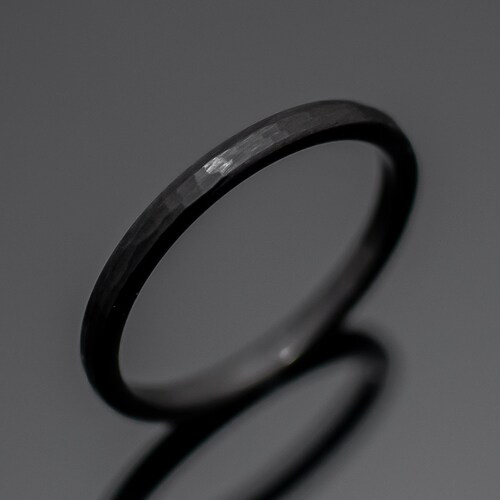 Mercury Drop Thin Ring Minimalist Silver or Gold Ring | Etsy