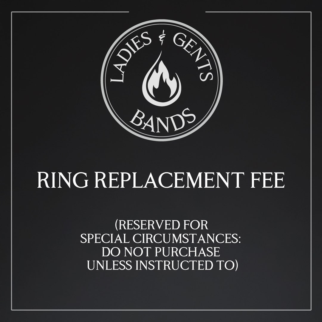 Ring Replacement/express Mail Fee V2 - Etsy