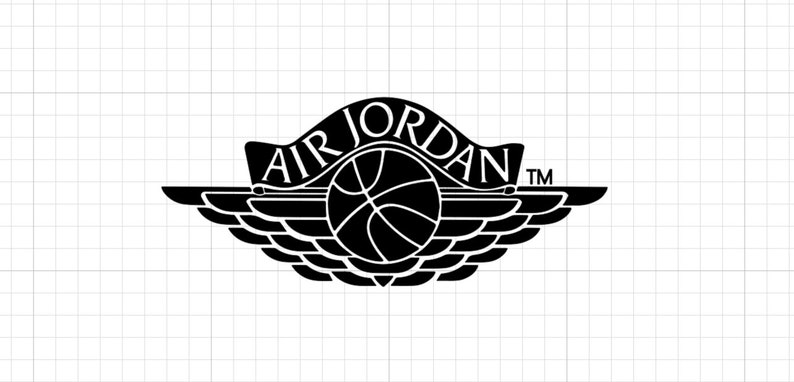 Air Jordan Wings Logo Vinyl Decal/sticker - Etsy