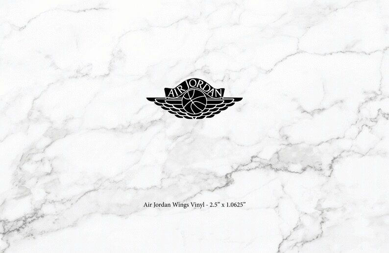 Air Jordan Wings Logo Vinyl Decal/sticker - Etsy Australia
