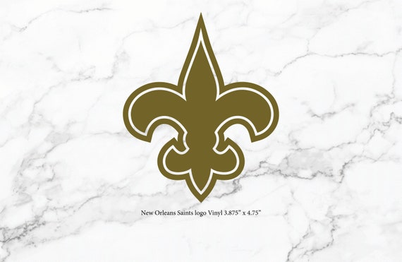 New Orleans Saints Decal/sticker - Etsy
