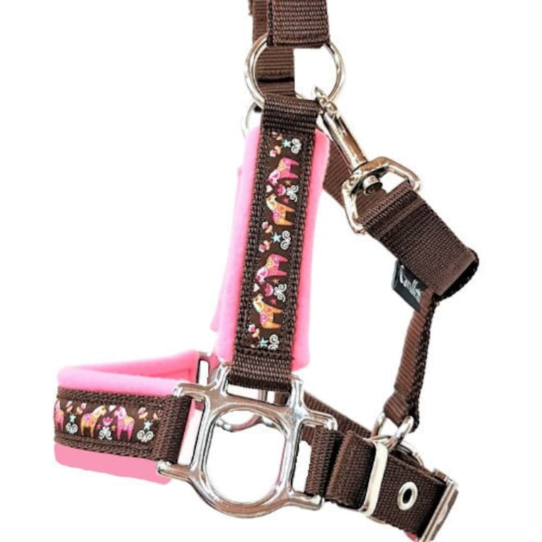 Horsehalter Headcollar Horses dalas Ponies Horse Halter Size Xxs Brown ...