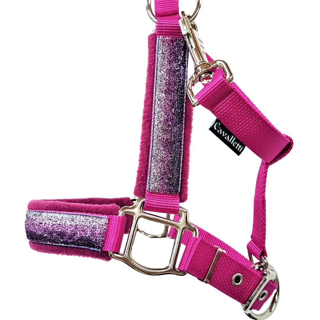Horse Halter Cob Size "babette" Headcollar for Horses Cob Size Pink ...