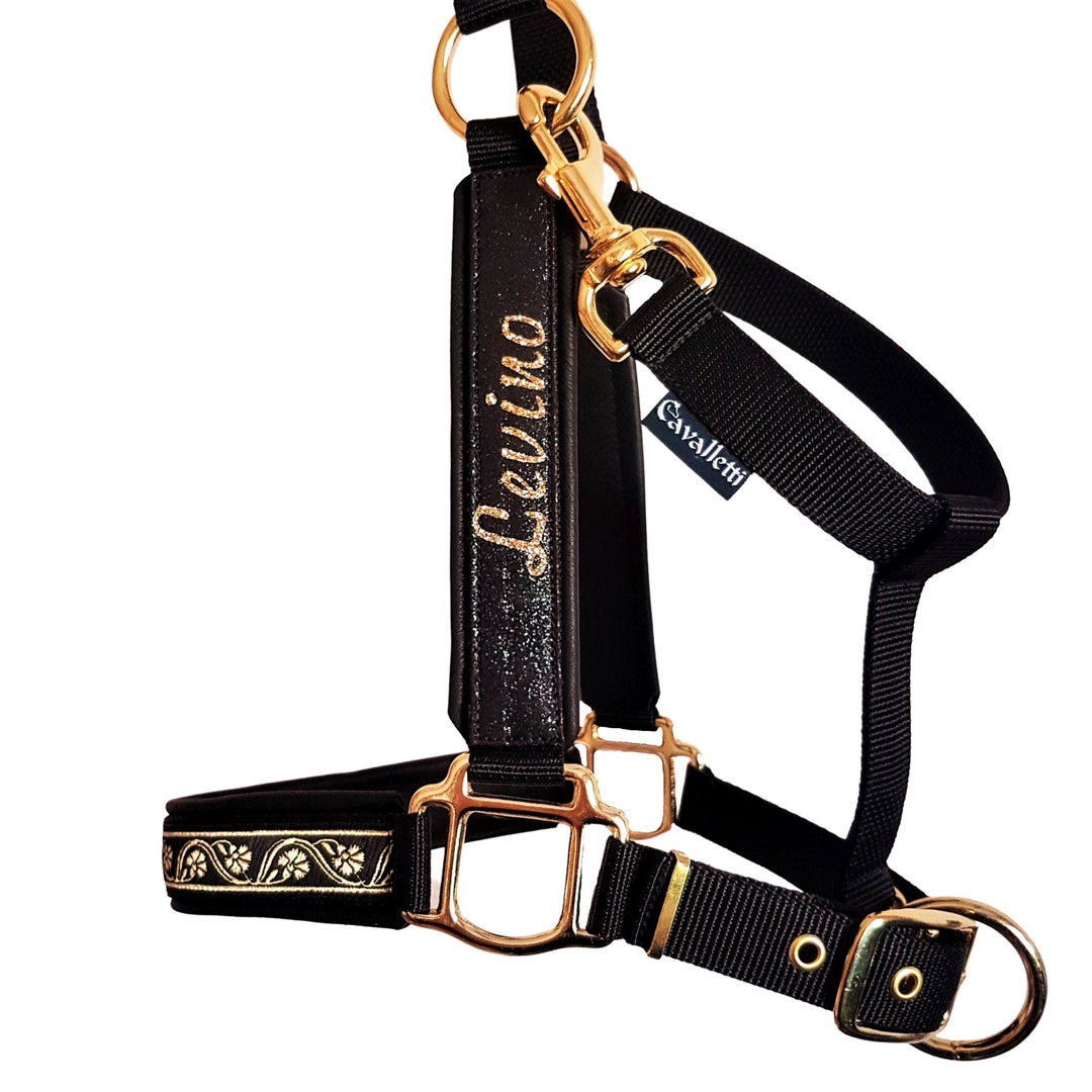 Halter / Headcollar Size Full "eleganz" Halter for Horses Size Full ...