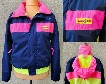 Neon Ski Jacket | Etsy UK