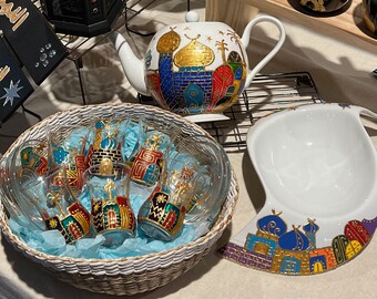 Tea Set Moroccan - Etsy