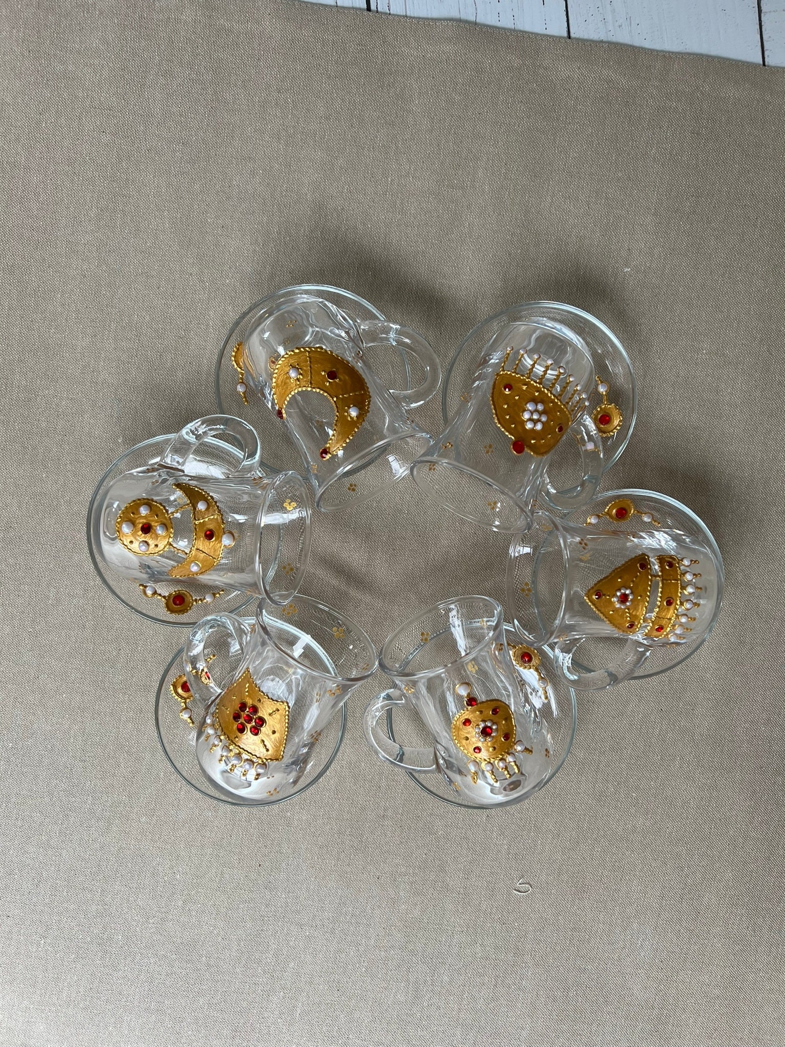 Traditional Tea Set, Moroccan Tea, Arabic Tea Set, Turkish Tea Set ...