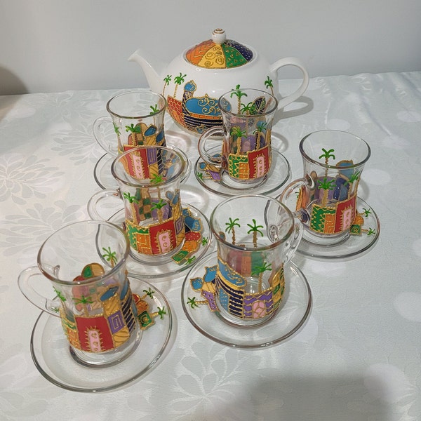 Moroccan Tea Set - Etsy