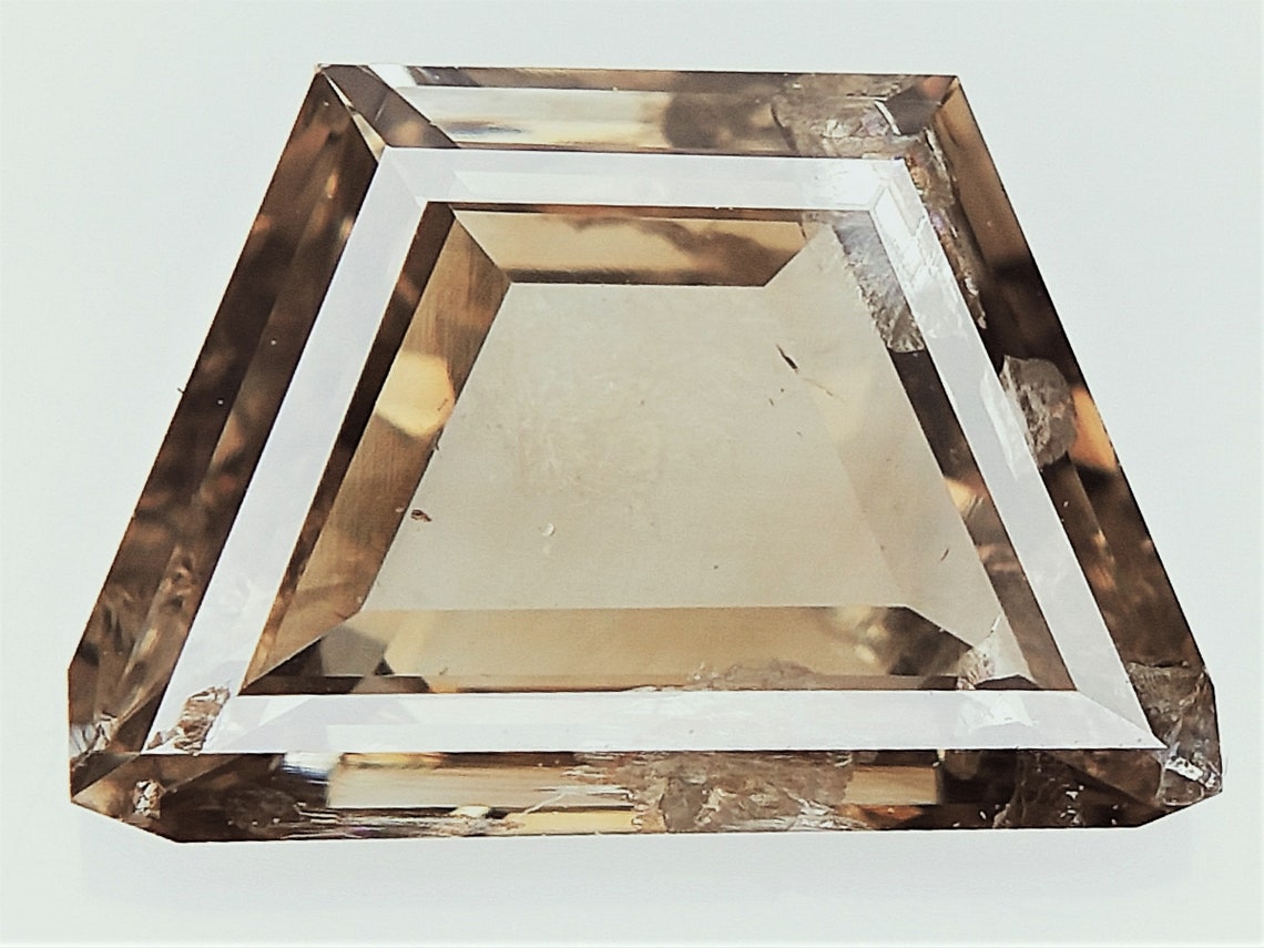 Trapezoid Cut Diamond Precious Diamond 1.08cts - Etsy