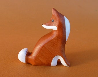 Wooden Fox | Etsy