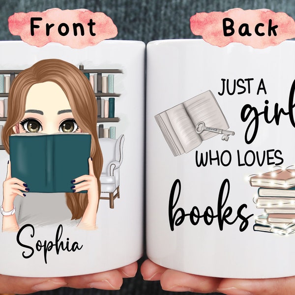 Book Lover Mug - Etsy