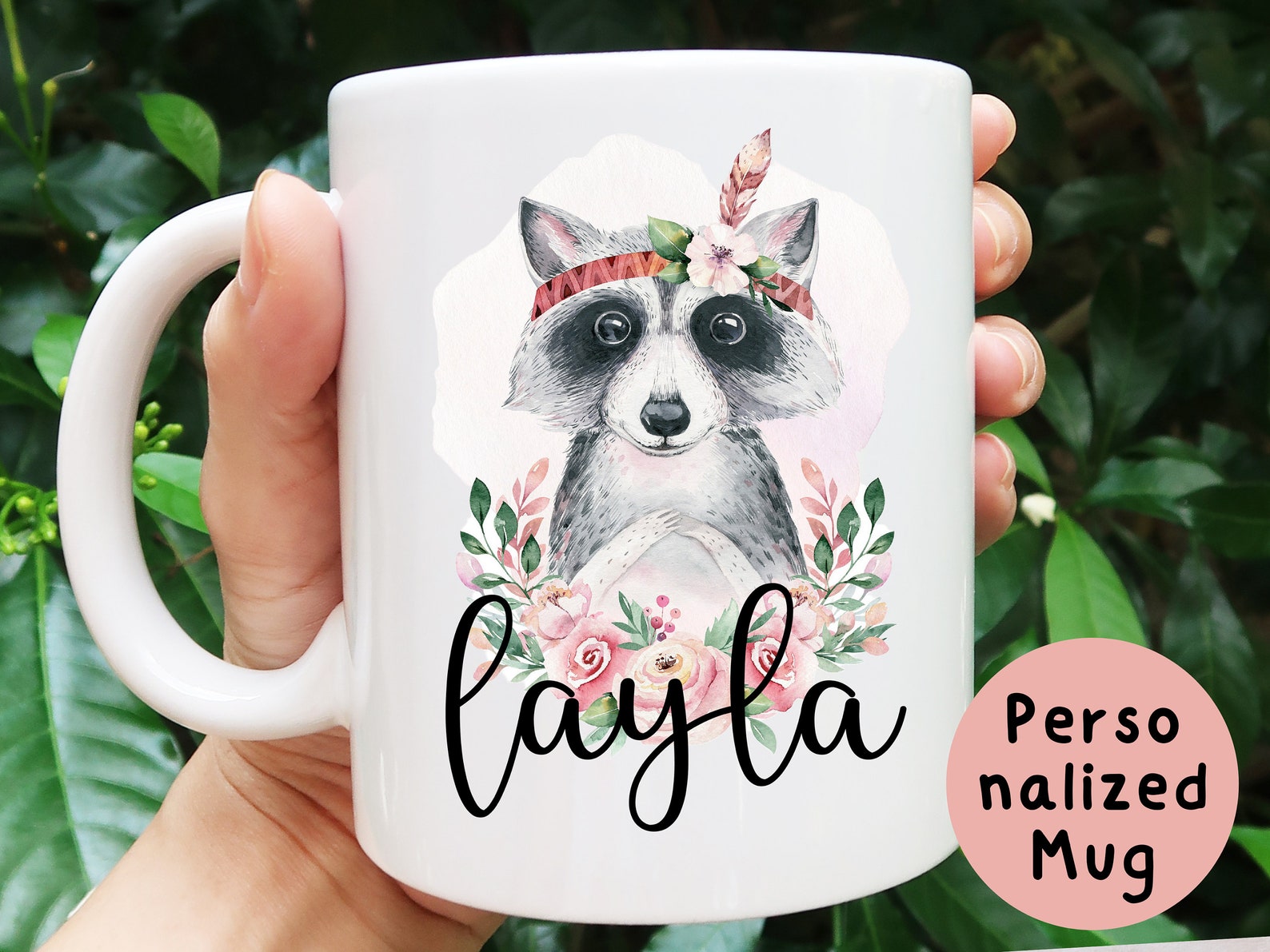 Raccoon Mug Raccoon Gifts for Raccoon Lovers Personalized - Etsy